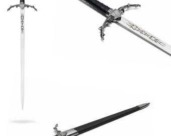 Monogram Sword, Custom Sword, Personalized Sword, Engraved Sword ...