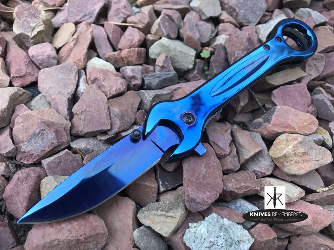 Monogram Knife, Custom Knives, Pocket Knife, Hunting Knife ...