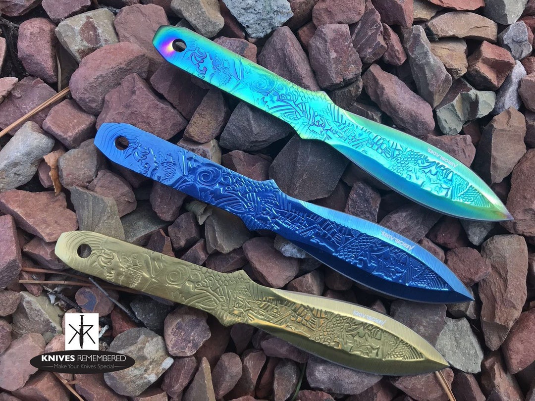 Monogram Knife, Custom Knives, Throwing Knife, Hunting Knife ...