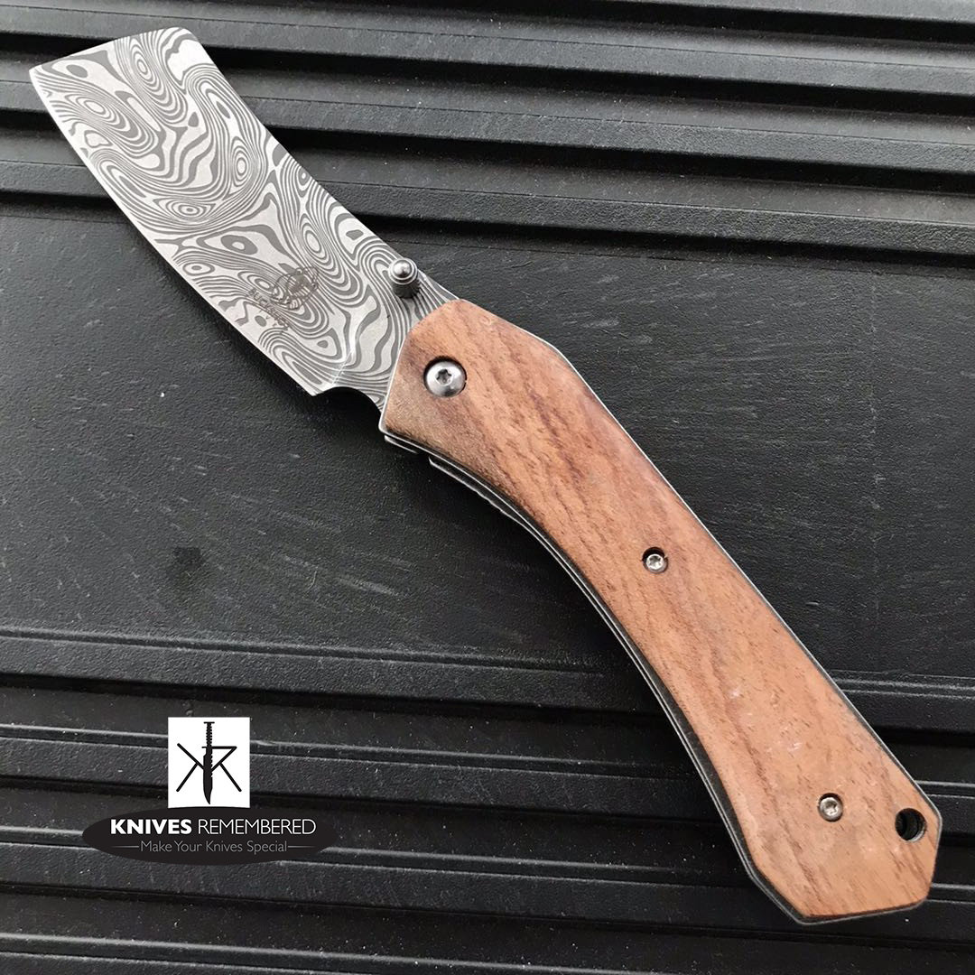 Monogram Knife Custom Knives Pocket Knife Hunting Knife | Etsy