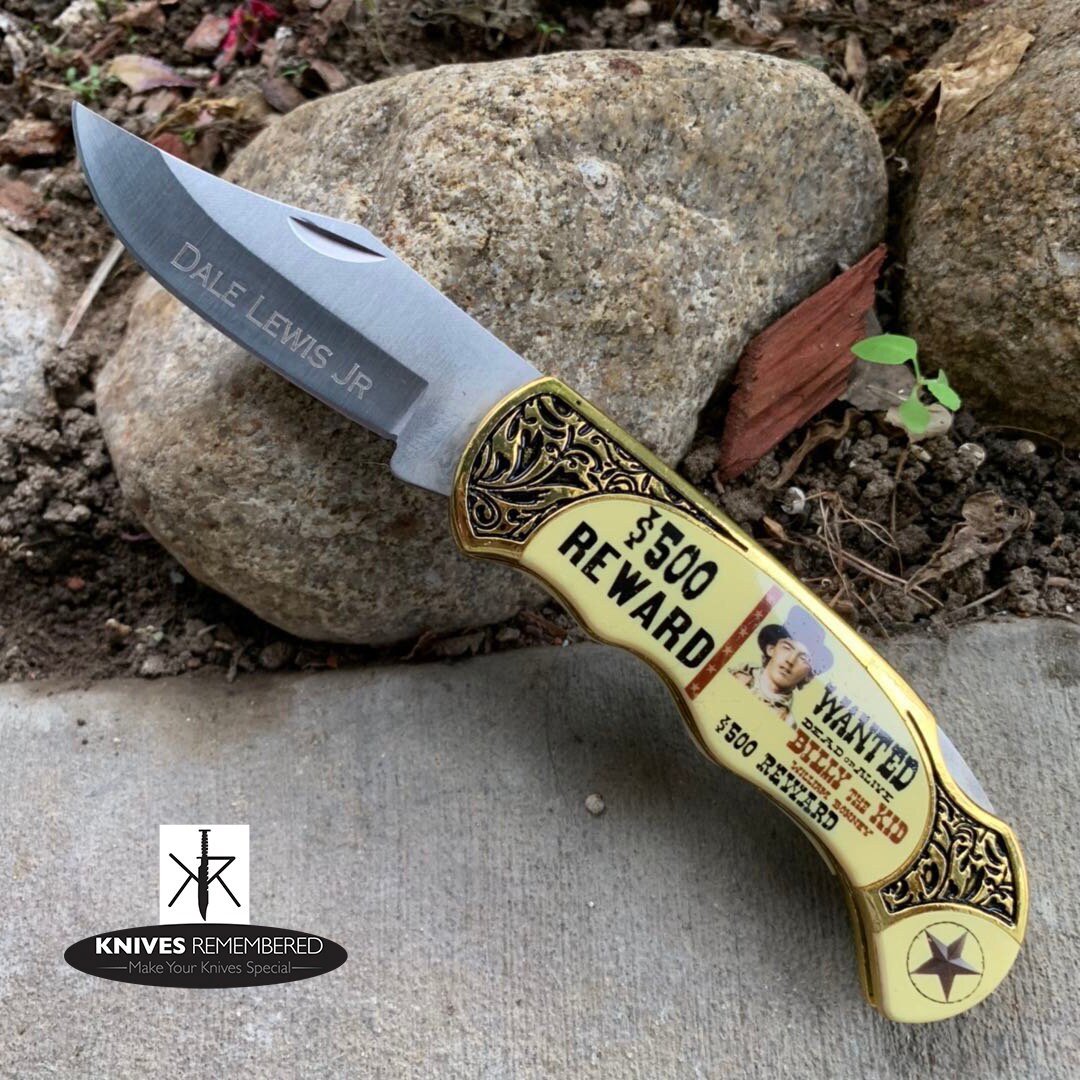 Monogram Knife, Custom Knives, Collector Knife, Personalized Knife ...