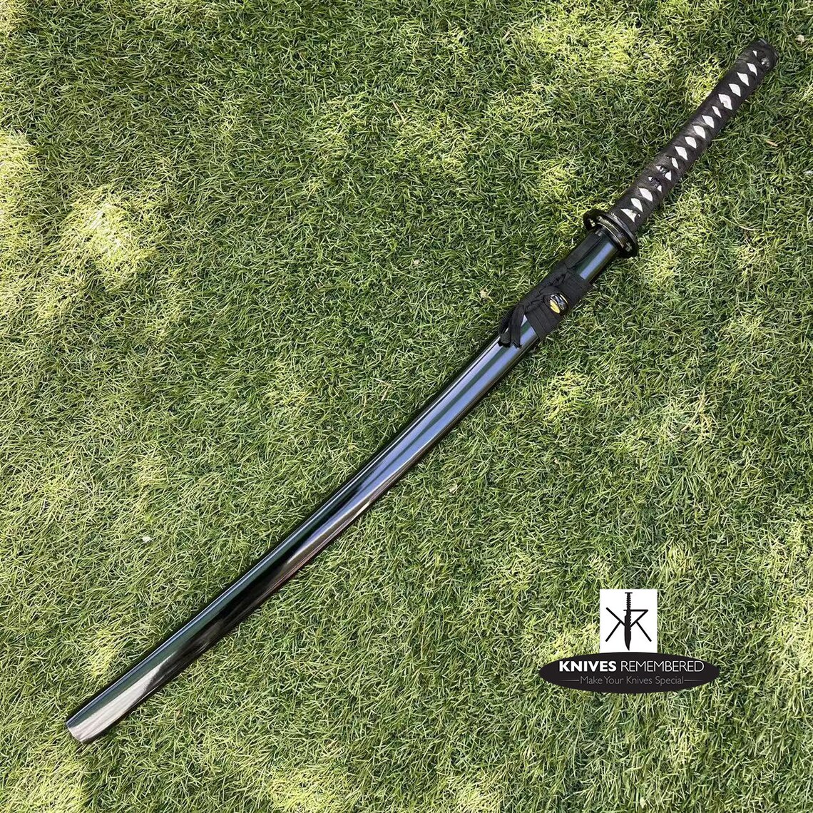 Monogram Custom Japanese Katana Personalized Sword Engraved - Etsy