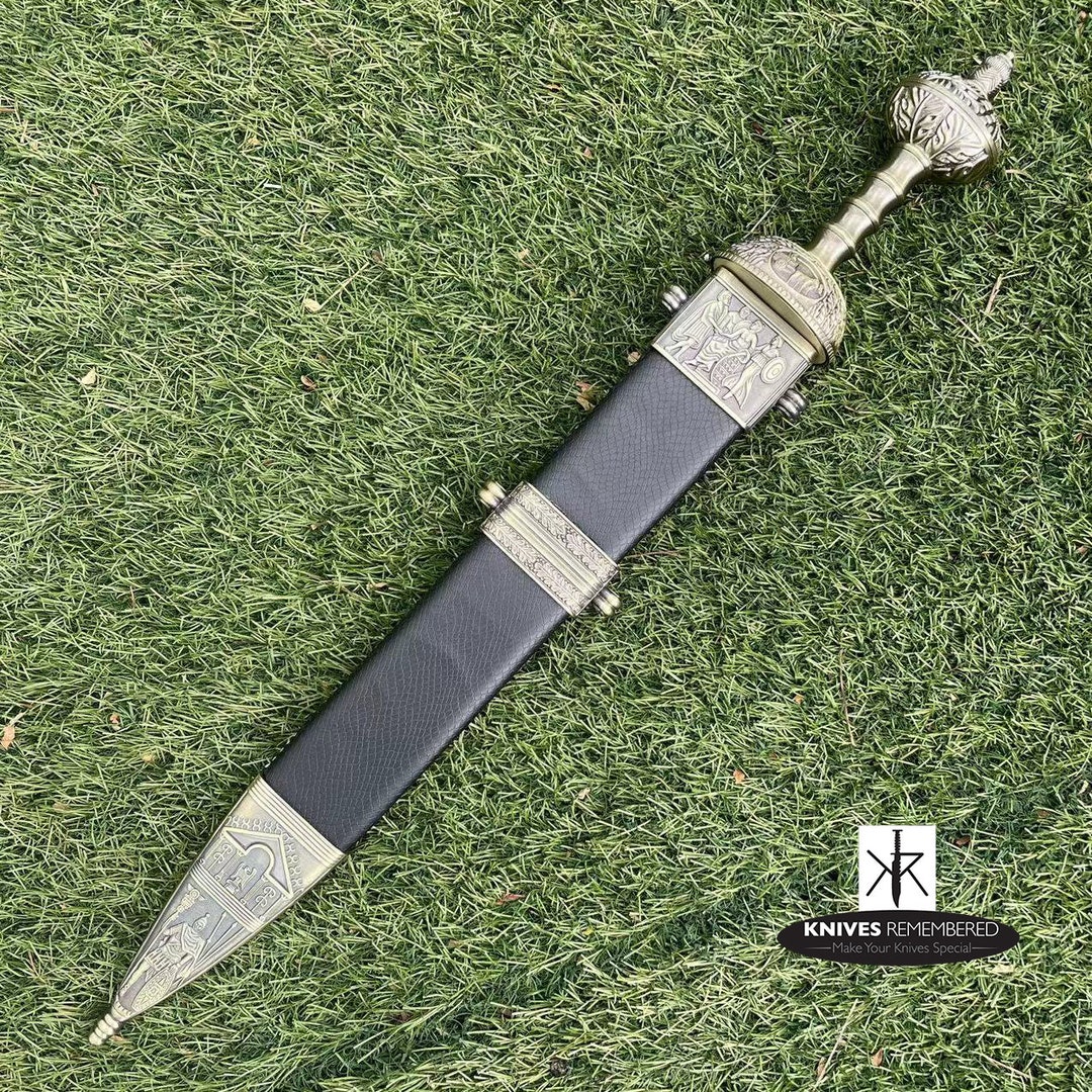 Monogram Sword, Custom Sword, Personalized Sword, Engraved Sword, Roman ...