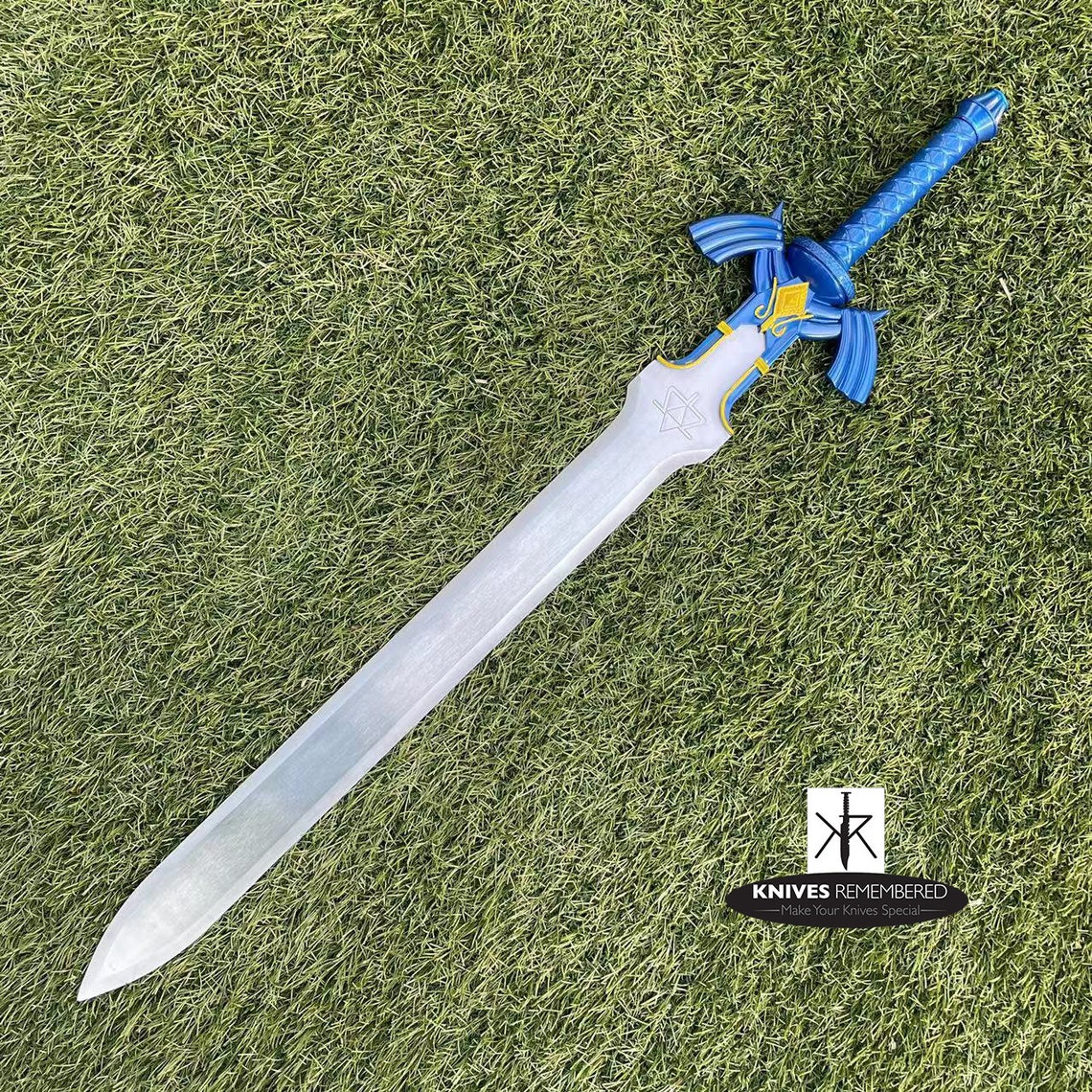 Monogram Sword, Custom Sword, Personalized Sword, Engraved Sword, Zelda ...