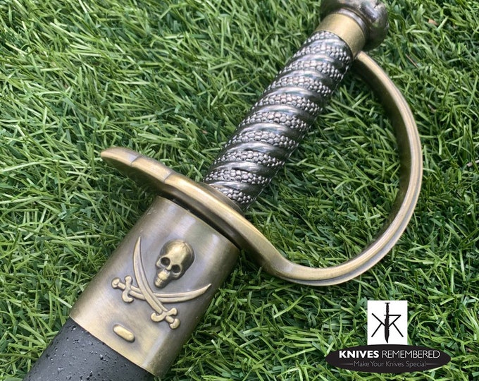 Personalized Pirate Cutlass Sword With Custom Engraved Blade Pirate ...