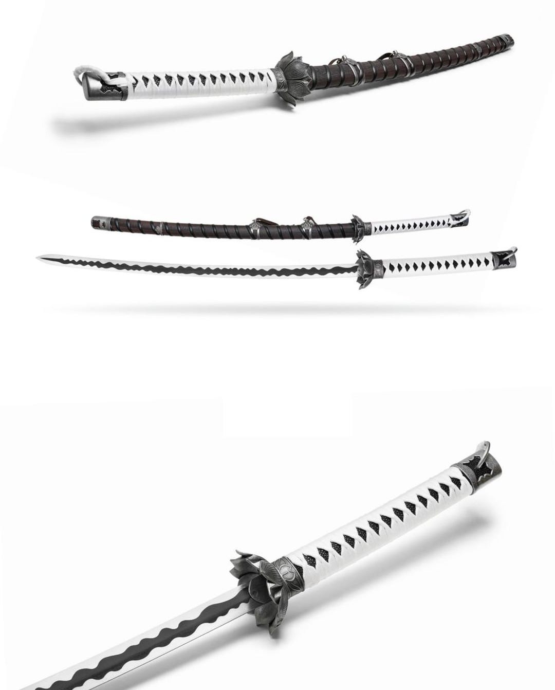 Monogram Custom Japanese Katana, Personalized Sword, Engraved Sword, 38 ...