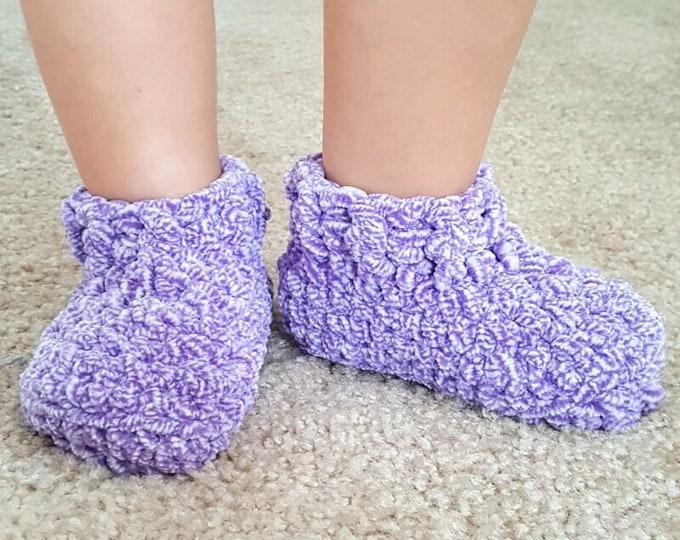 Cloud 9 Slippers Crochet Pattern - the Lavender Chair - *PDF FILE ONLY ...