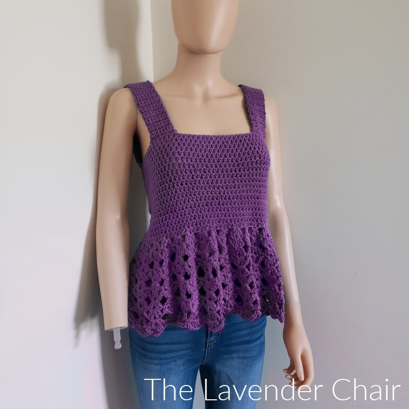 Climbing Shells Tank Top Crochet Pattern *PDF FILE DOWNLOAD* the ...
