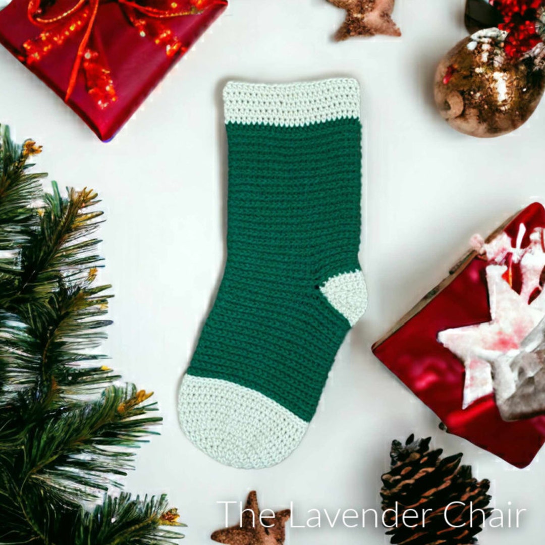 Samantha Stocking Crochet Pattern *PDF FILE ONLY* the Lavender Chair ...