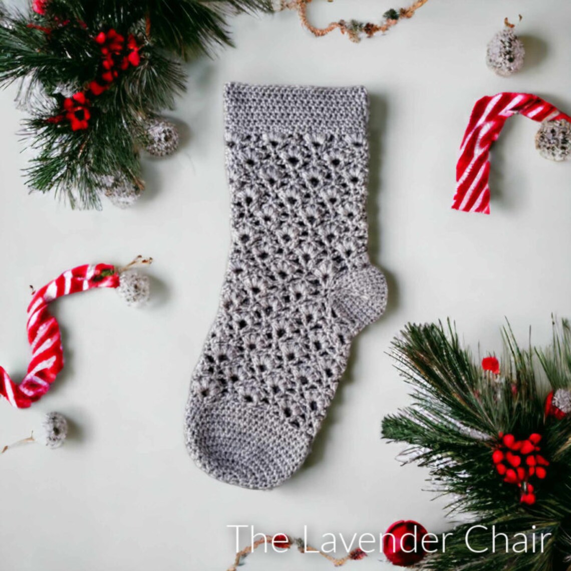 Daisy Fields Stocking Crochet Pattern *PDF FILE ONLY* the Lavender ...