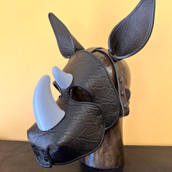 Rhino Mask - Etsy