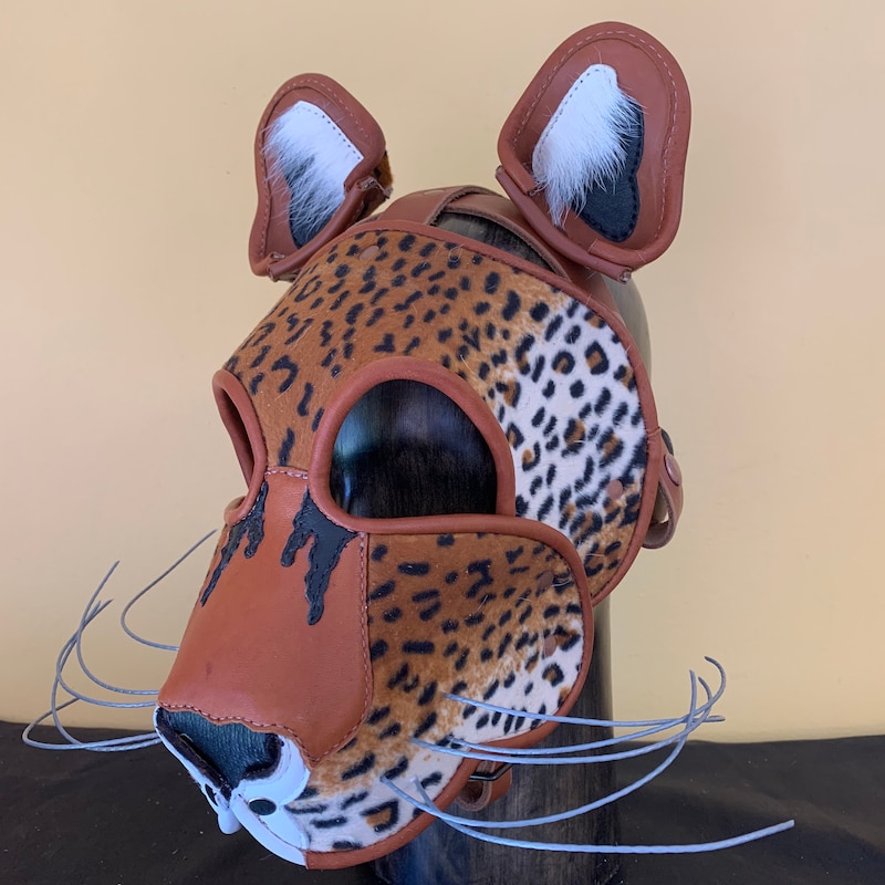 Leather Cat Mask Pattern - Etsy