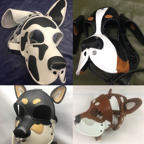 Puppy Play Mask - Etsy
