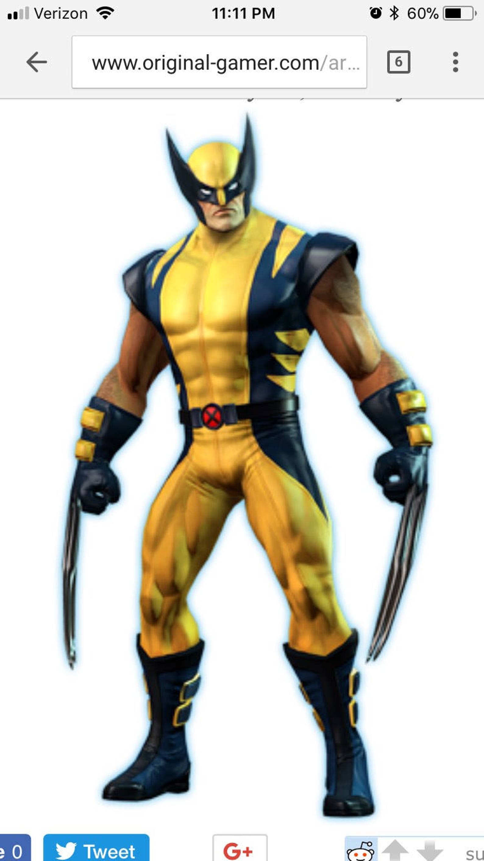 Classic Wolverine | Etsy