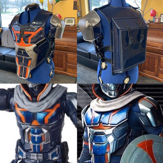 Task Master Chest and Shoulder Armor - Etsy