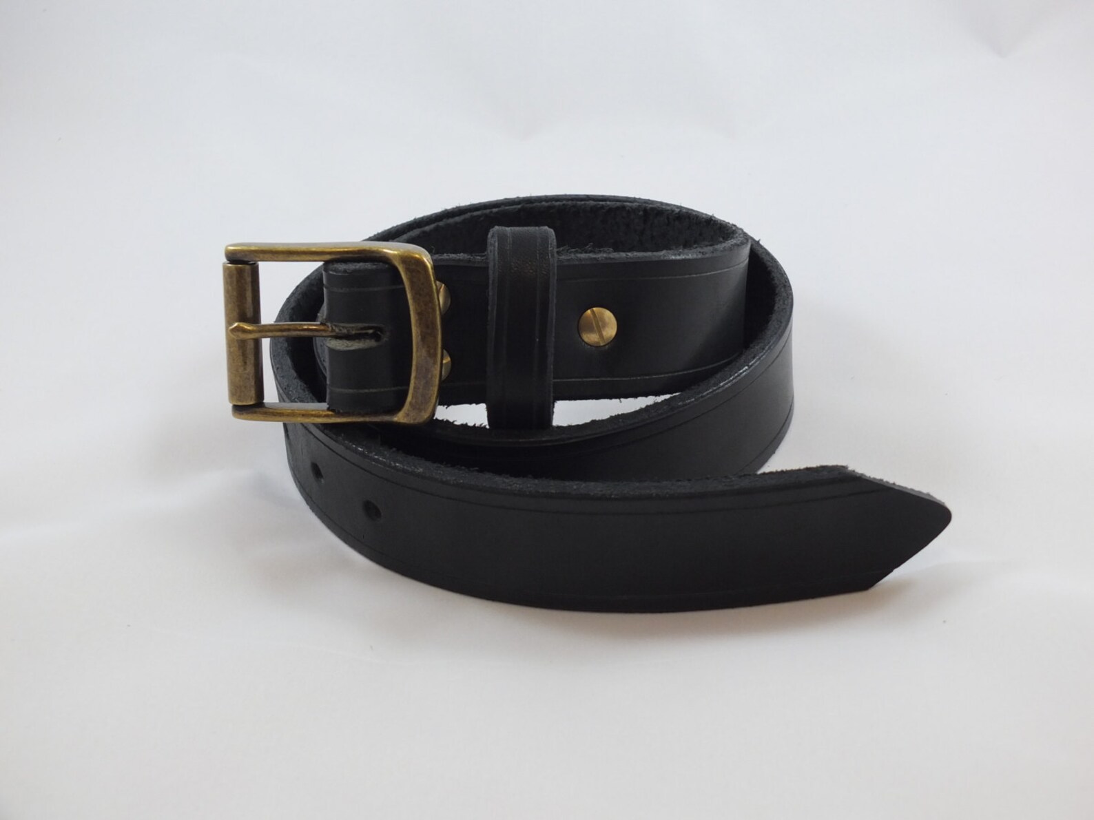 Black Belt With Removable Rectangular Buckle 1.5 Wide | Etsy