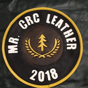 Custom Leather Title Patches - Etsy