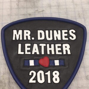 Custom Leather Title Patches - Etsy