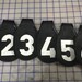 Leather Contestant Numbers single Color - Etsy