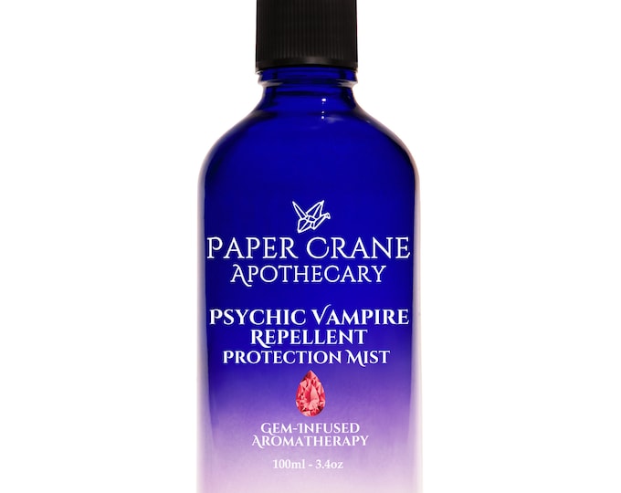 PSYCHIC VAMPIRE REPELLENT – Protection Mist - Gem-infused Aromatherapy ...