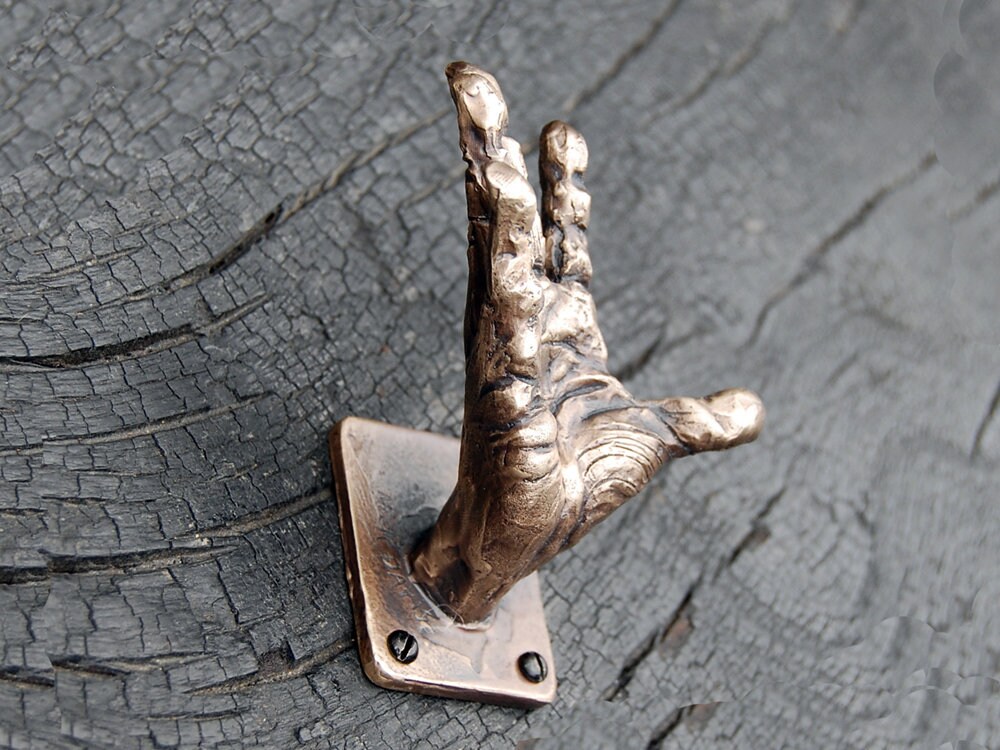 Hand Coat Hook 3 Gallery Wall Art Quirky Wall Hand Gift - Etsy