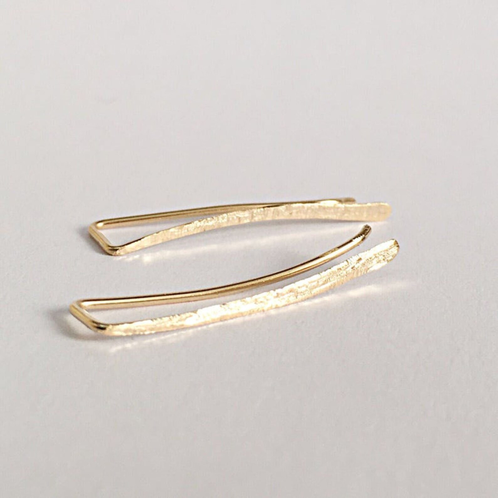 Ear Climber Earrings Gold Ear Crawler Earring Climber Gold - Etsy
