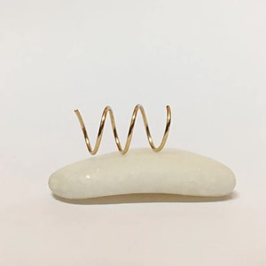 Triple Hoop Earrings, Corkscrew Earrings, Triple Lobe Earring, Spiral ...