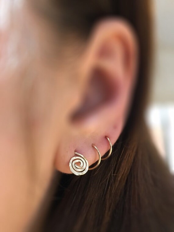 Triple Cartilage Piercing Spiral