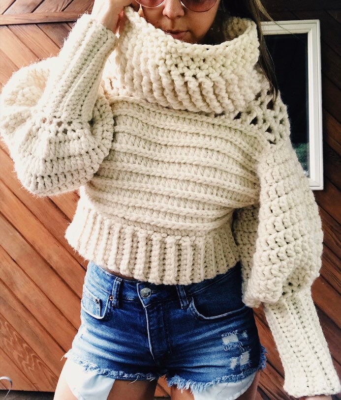 Crochet Sweater PATTERN Sweater Pullover Sweater Crochet PDF | Etsy