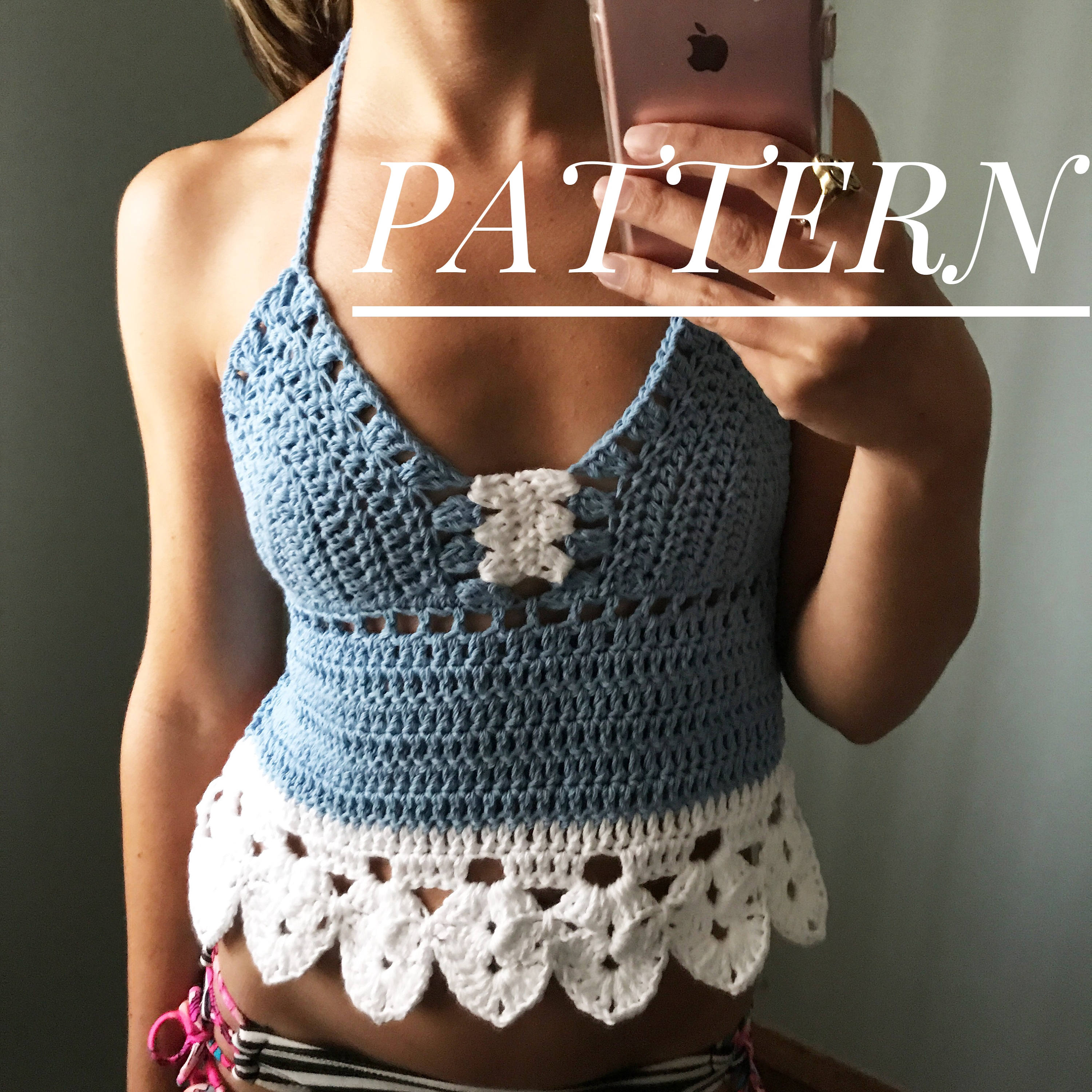 Crochet Bralette Pattern Crochet Top Pattern Bralette Top Etsy