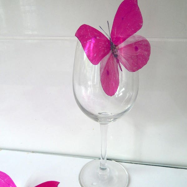 Fuschia Butterfly - Etsy