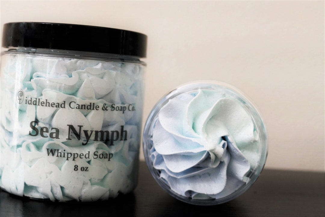 Sea Nymph Whipped Soap, Cream Soap, Whipped Shaving Cream, Foaming Bath Whip, Gift Idea - Etsy