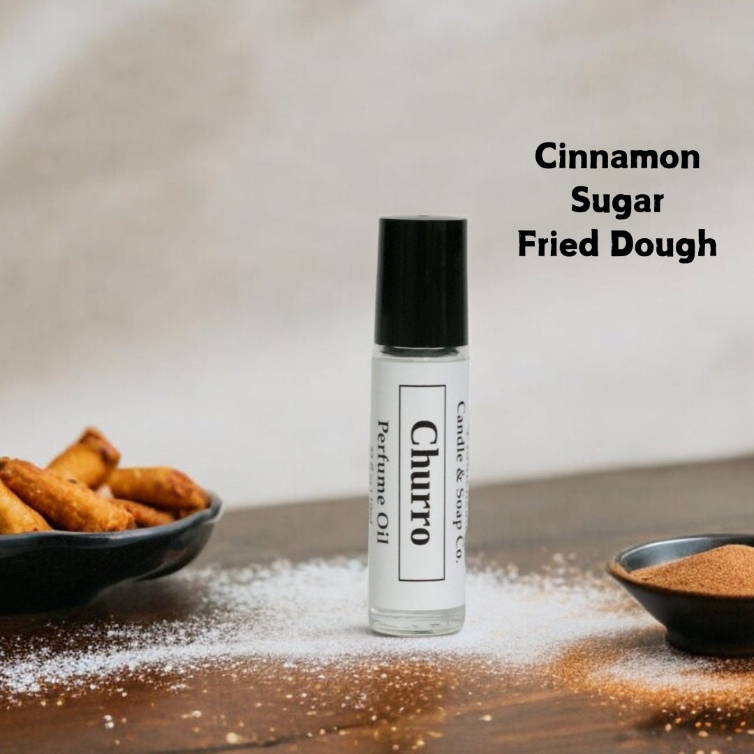 Cinnamon Churro Perfume Oil Roll on Perfume Fragrance Alcohol Free 10 ...