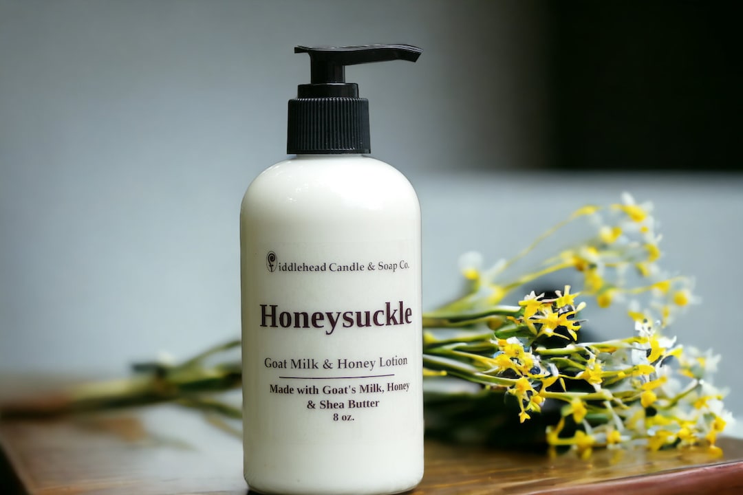 Honeysuckle Scented Goat Milk Hand & Body Lotion, Moisturizing Cream - Etsy