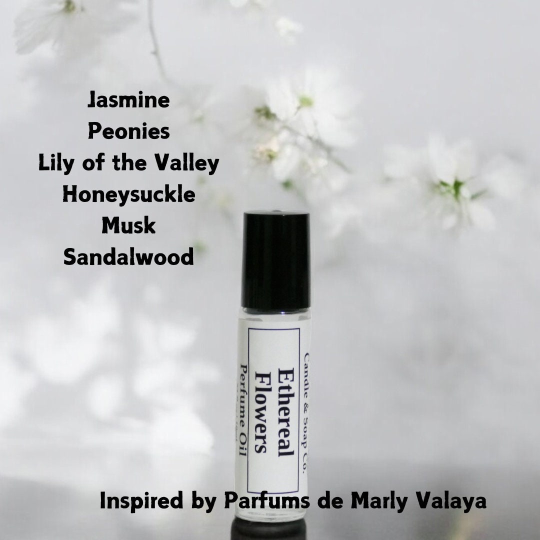 Ethereal Flowers Perfume- Compare to Valaya, Perfume Oil-roll On ...