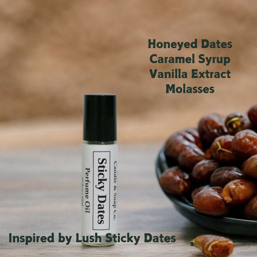 Sticky Dates Type Perfume Oil-roll on Perfume Fragrance Alcohol Free 10 ...