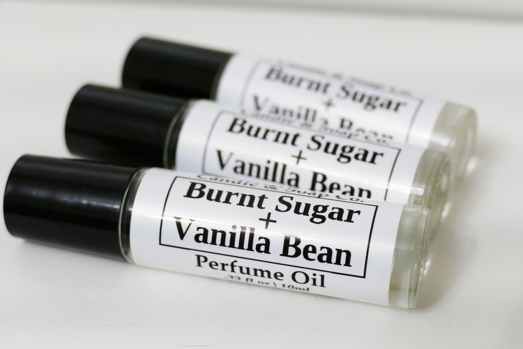 Burnt Sugar + Vanilla Bean Perfume Oil-roll on Perfume Fragrance ...
