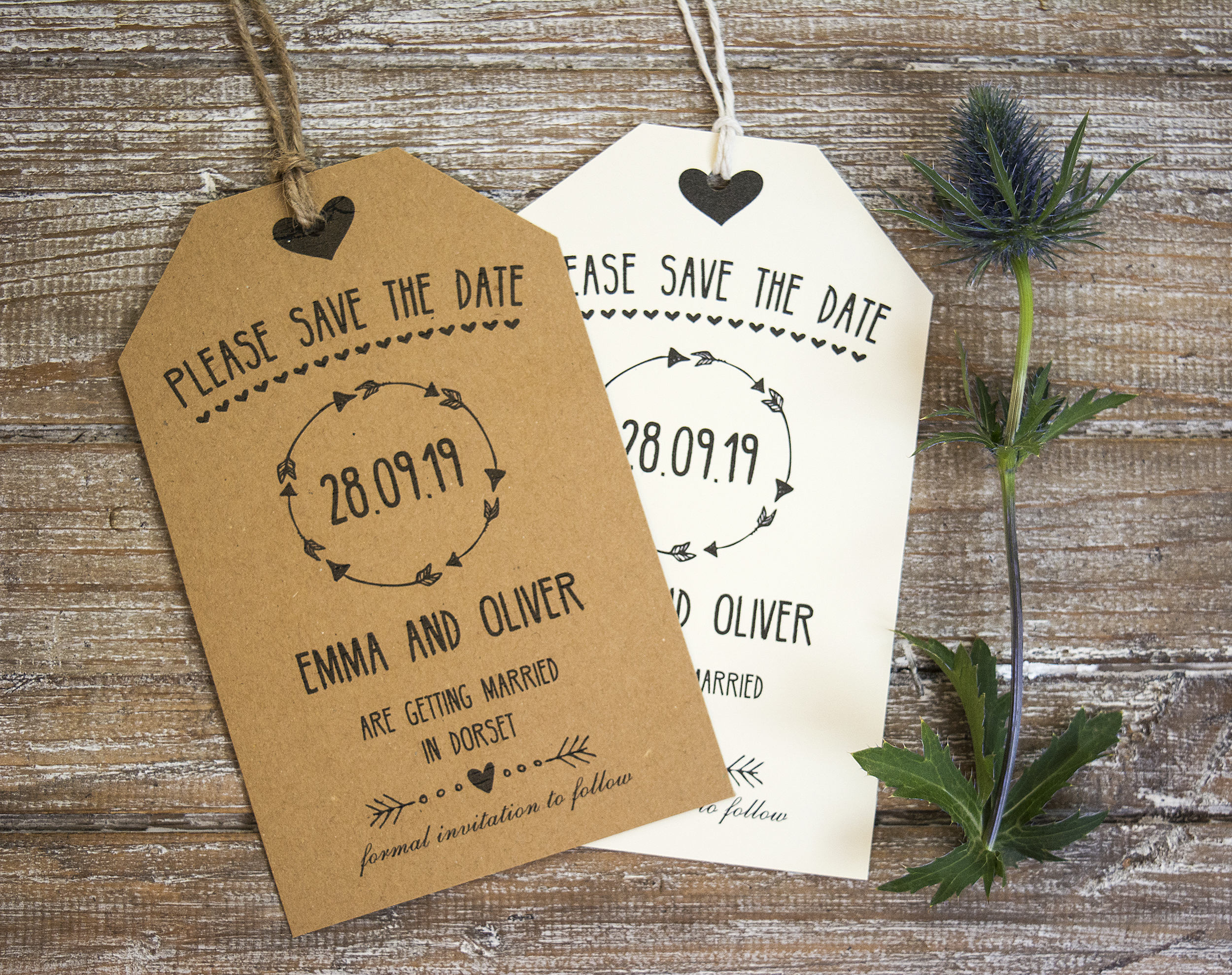 Rustic Save the Date Card Tag/ Shabby Chic Save the Date - Etsy UK