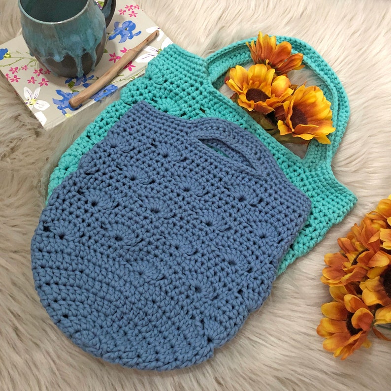 Sunrise Shell Bag Crochet Pattern | Etsy
