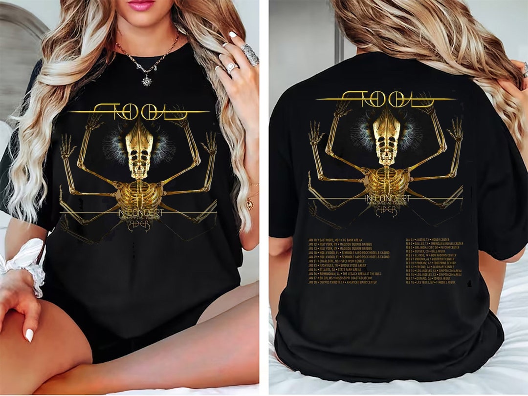 Vintage Tool in Concert 2024 2 Side Shirt, Sweatshirt, Hoodie, Tool Band Fan Shirt, Tool 2024 ...