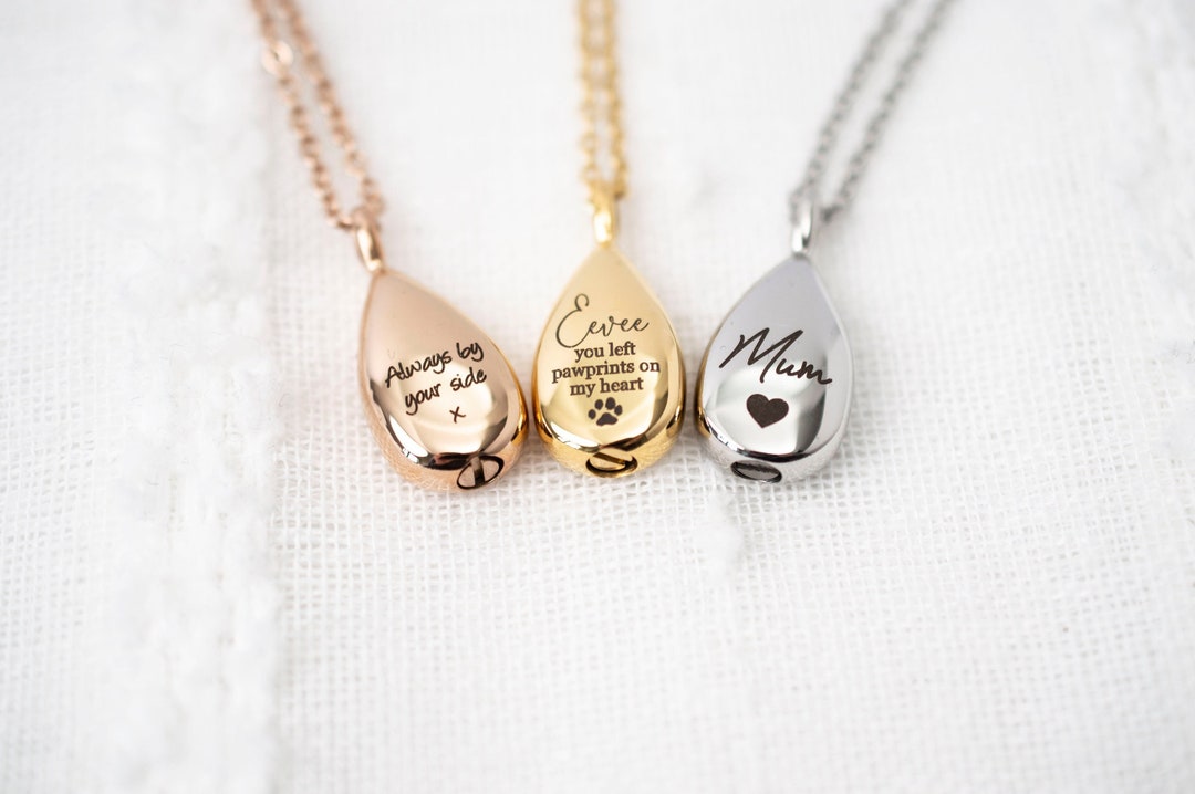 Urn Necklace, Cremation Jewelry, Custom Urn Necklace, Urns for Human ...