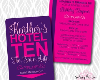 Hotel Birthday Card - Etsy
