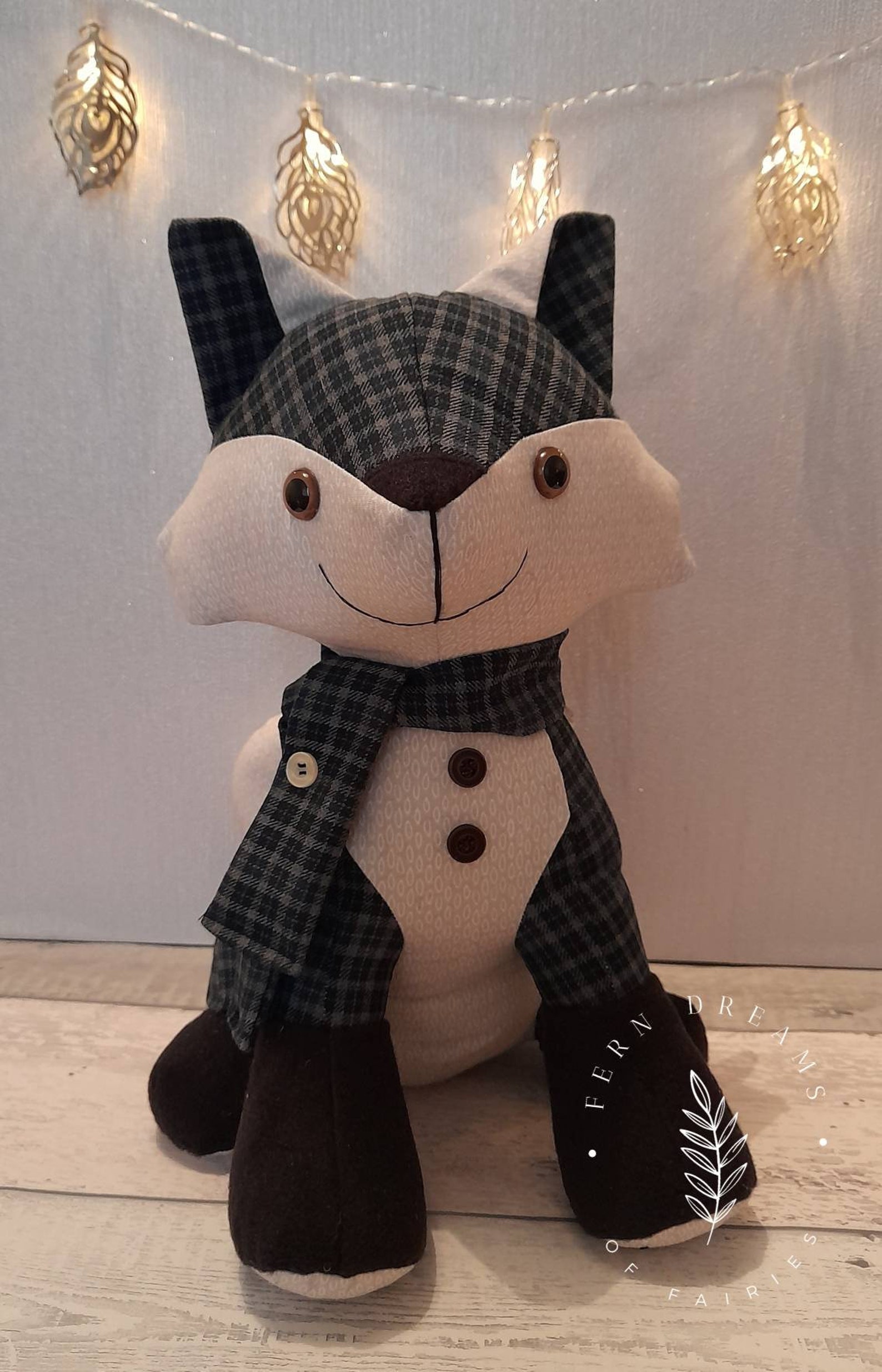 Memory Keepsake Fox Memory Bear - Etsy UK