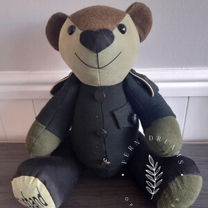 DELUXE Memory Bear, Extra Detailed Memory Bear - Etsy