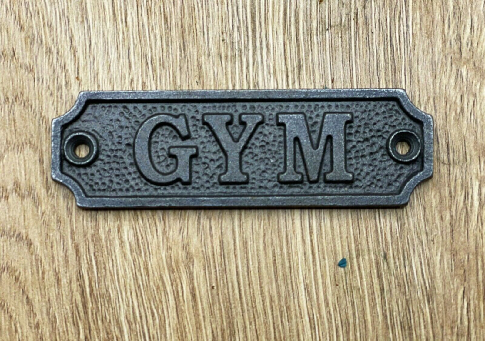 Vintage Style Cast Iron Wall / Door Sign Plaque - Cast Iron Signs and ...