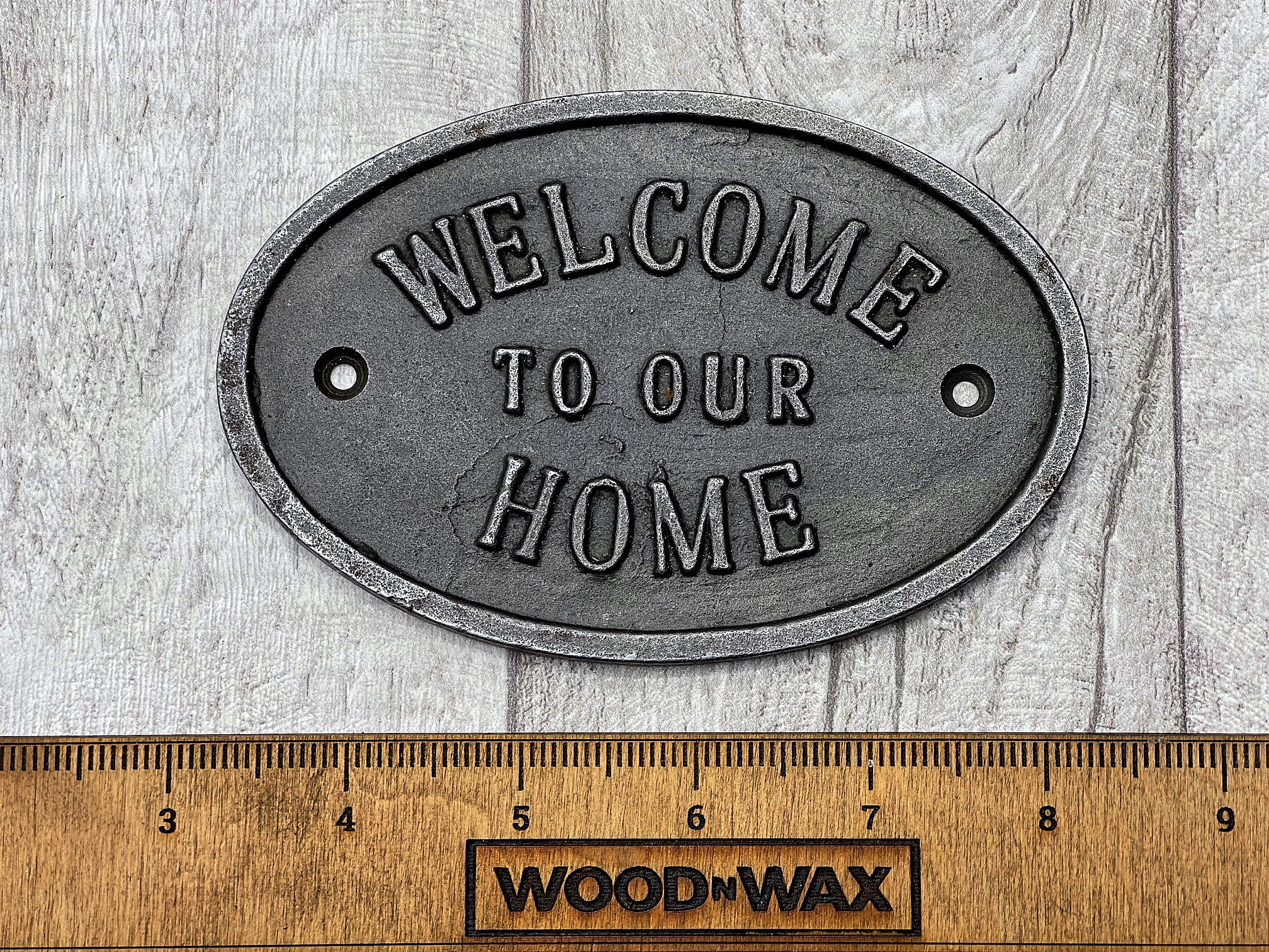 Vintage Style Cast Iron Wall / Door Sign Plaque Cast Iron - Etsy UK