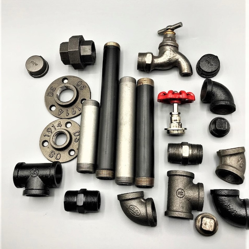 Iron Pipes Decor - Etsy UK