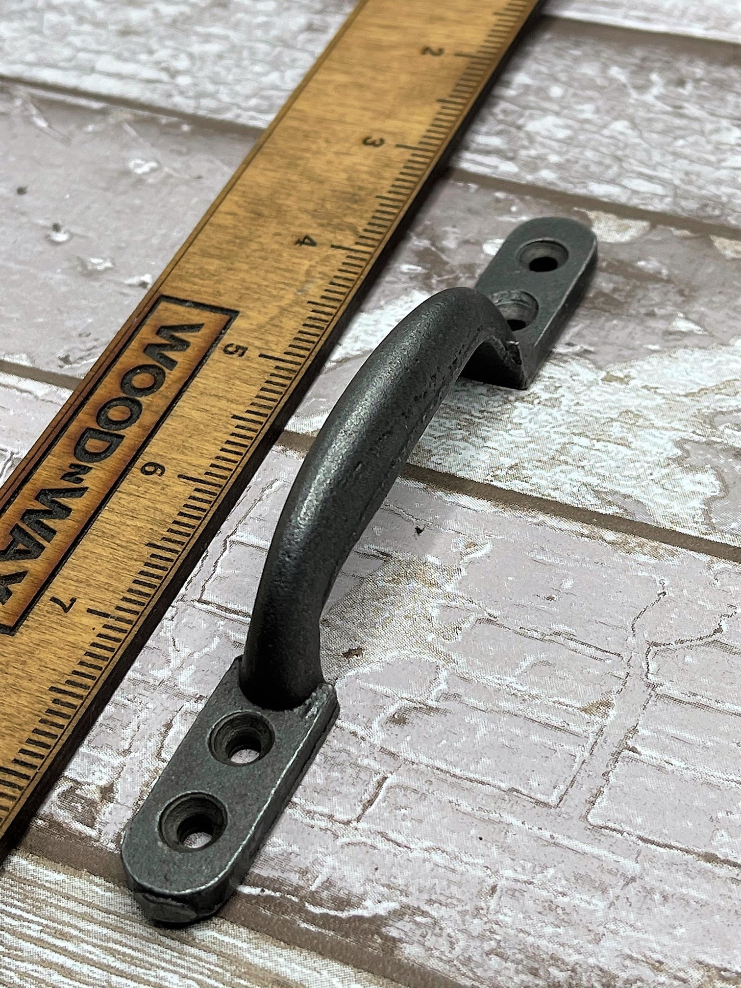 CAST IRON Cabinet/drawer/cupboard Handles- Handmade Heavy Duty Quality ...