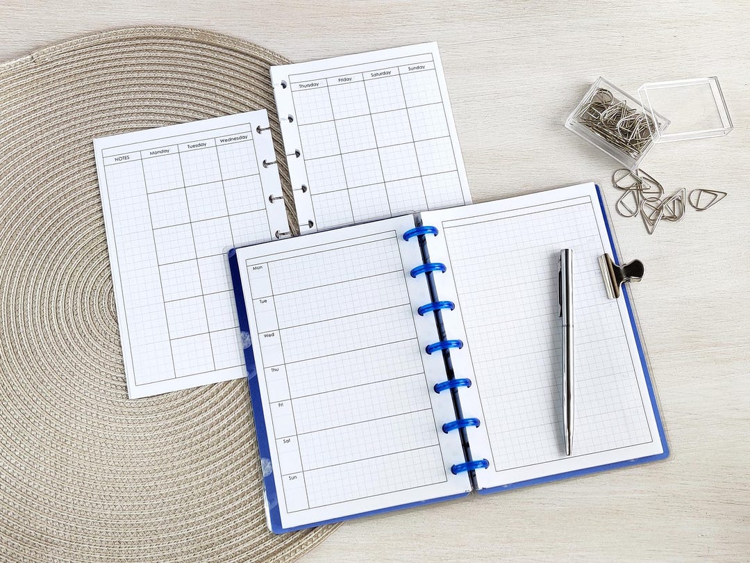 Planner Inserts Bundle for Happy Planner Mini Size, Discbound Planner ...