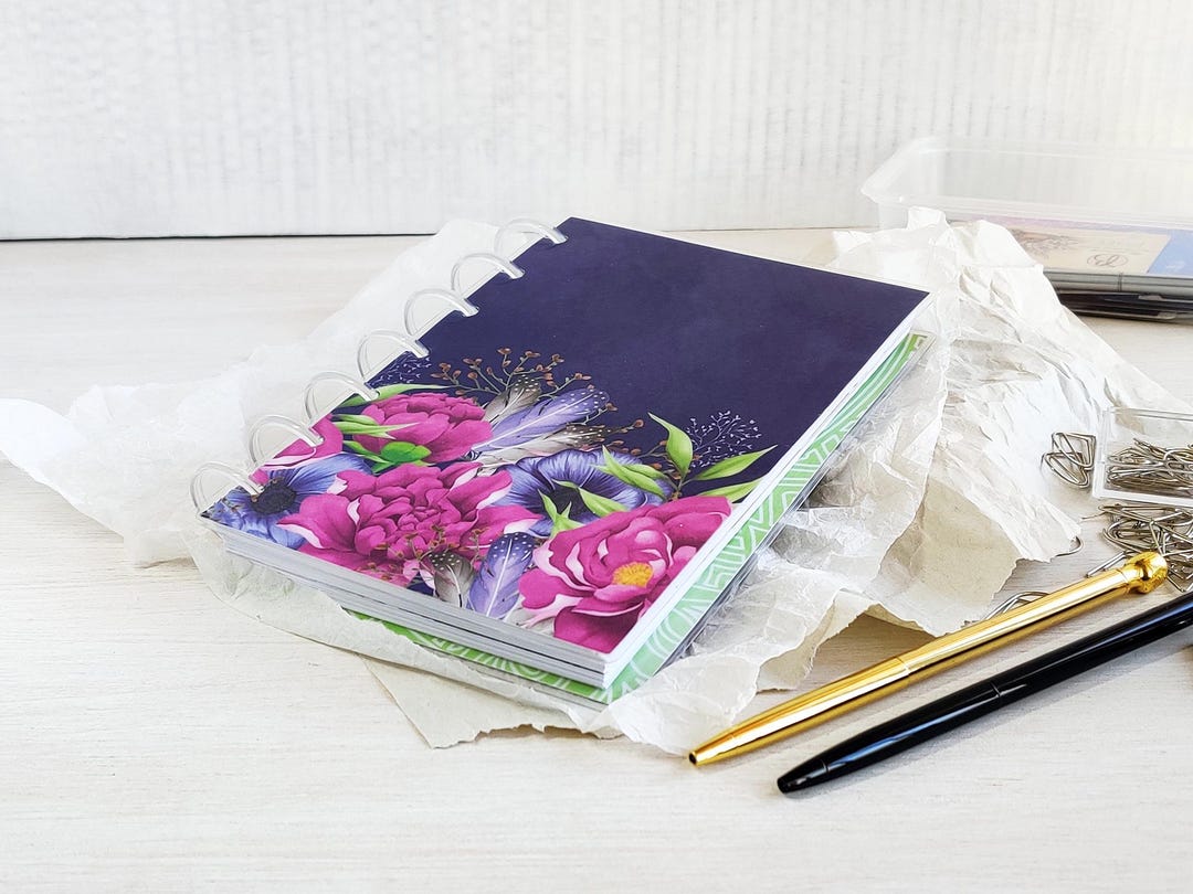 Disc Bound Planner Notebook Happy Planner Mini Size, Monthly Weekly ...